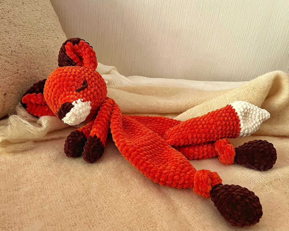 Fox Lovey Crochet Pattern – ICrochet