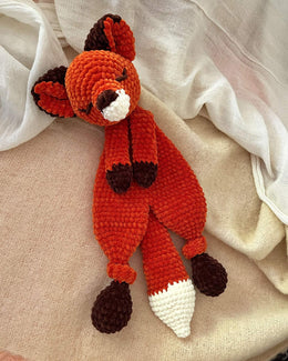 Fox Lovey Crochet Pattern – ICrochet
